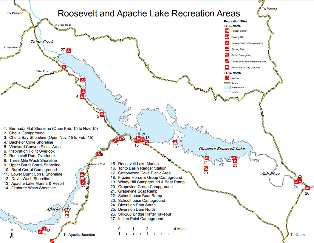 Roosevelt Lake Water Access - AZ Stay & Play